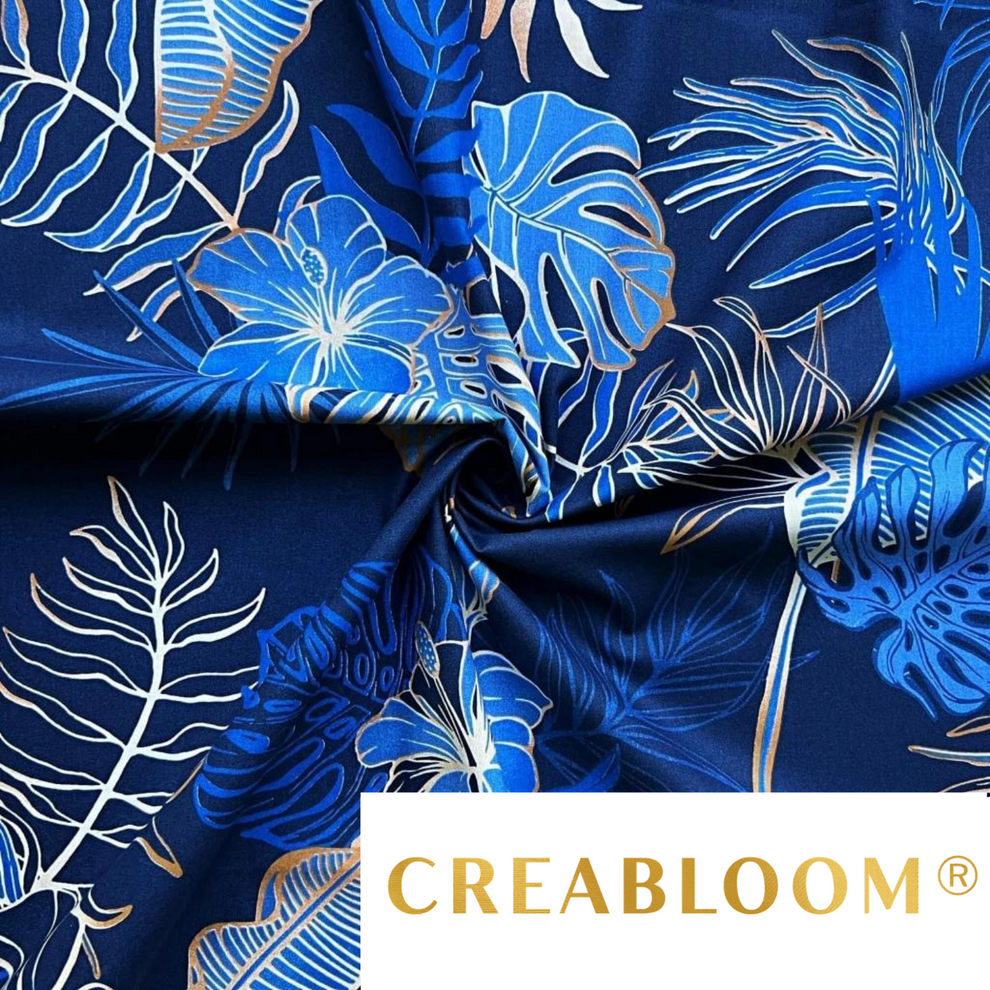 Tissu coton Motif plantes – Tissus Creabloom