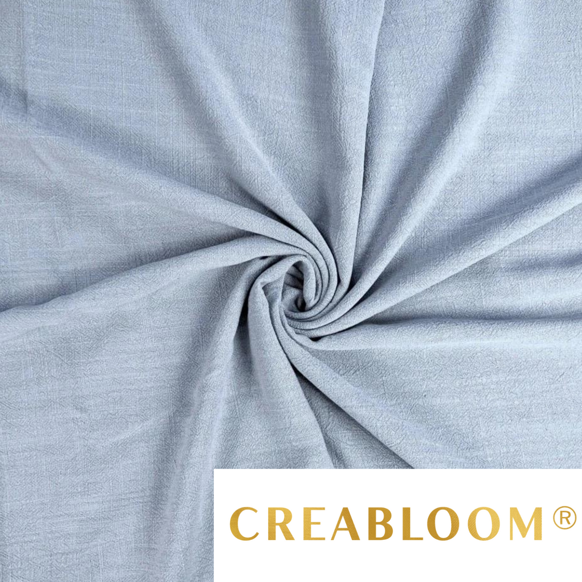 Tissu Lin Viscose gris clair – Tissus Creabloom